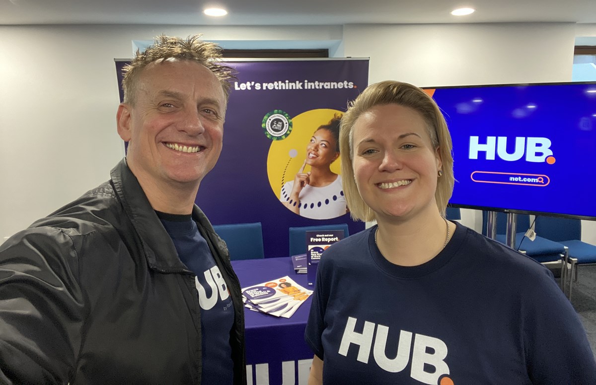 Hub intranet rebrand goes live | Pancentric Digital